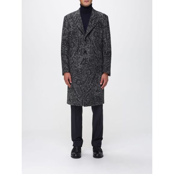 Etro | Jackets & Coats | Etro Coat Men Grey | Poshmark